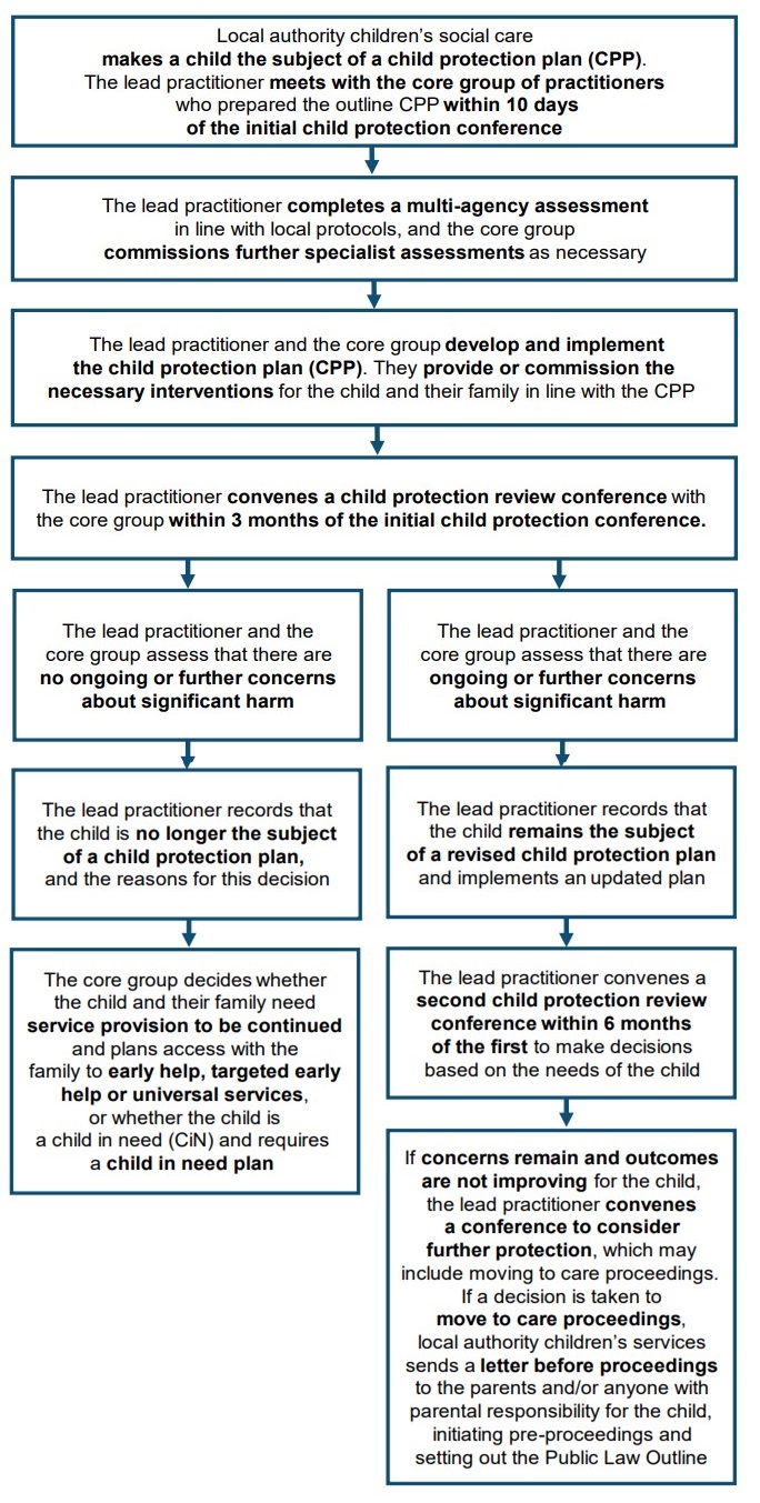 Child protection conferences