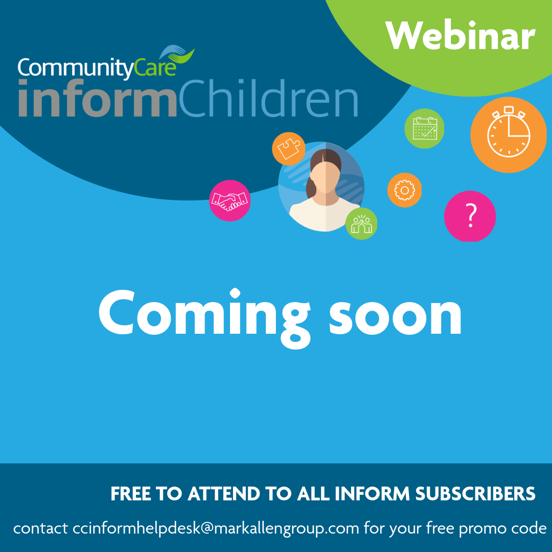 Webinar registration 2026 - Childrens