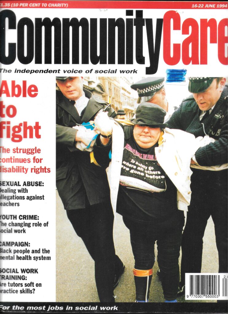 Social work across the decades: how the disability movement reshaped ...